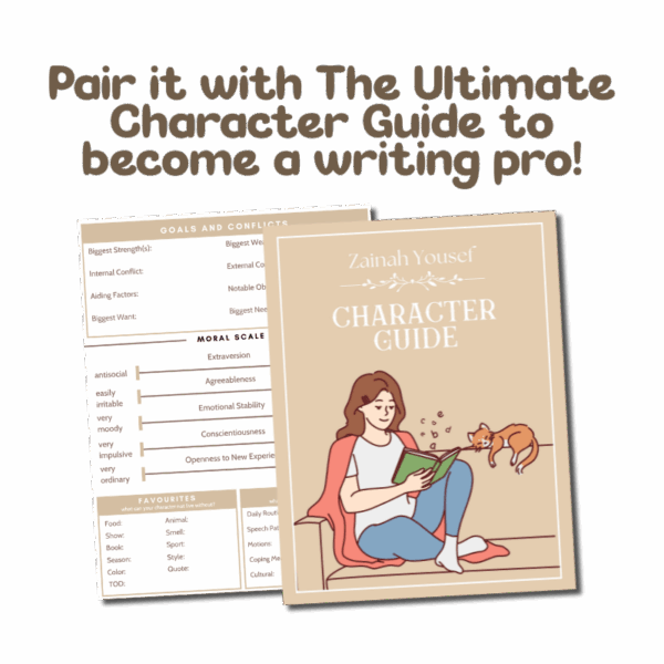 Character Creation Worksheet - Fillable Canva Template